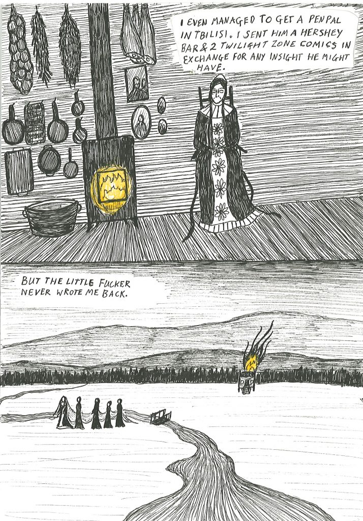 Tamar Mepe: a folk comic by Coyote Shook - Tampa Review